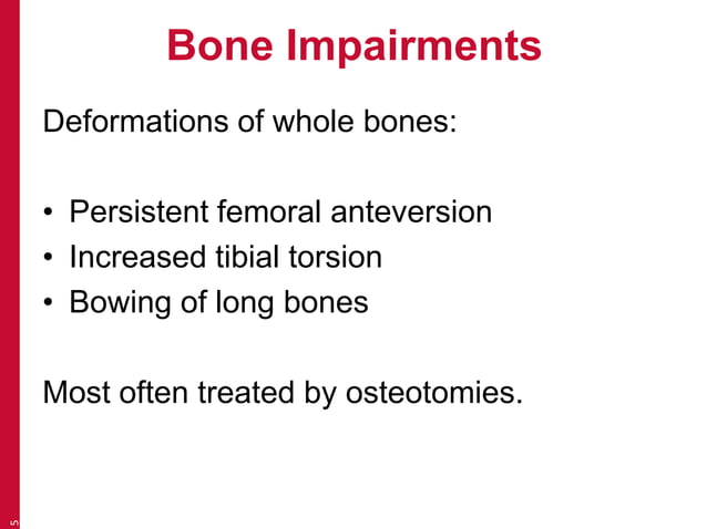Recognising features (bone and joint deformity) | PPT