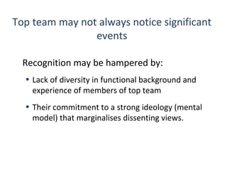 Recognising the need for change and starting the change process | PPT