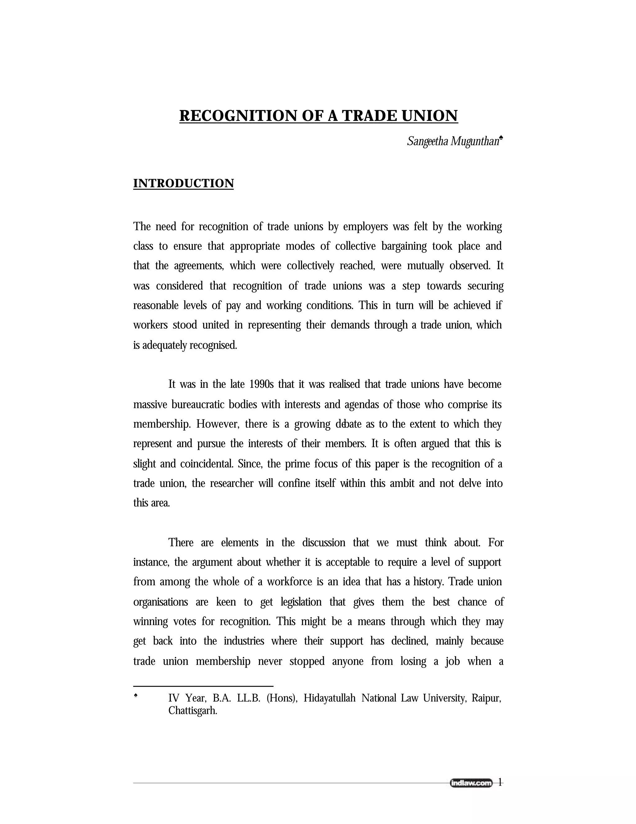 Recognistion Of Tu | PDF