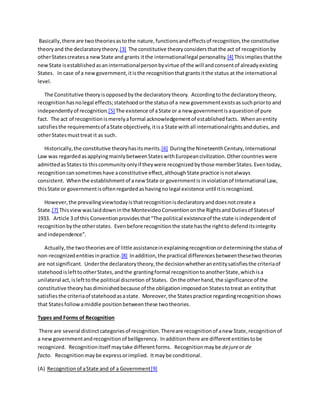 Recognition | DOCX