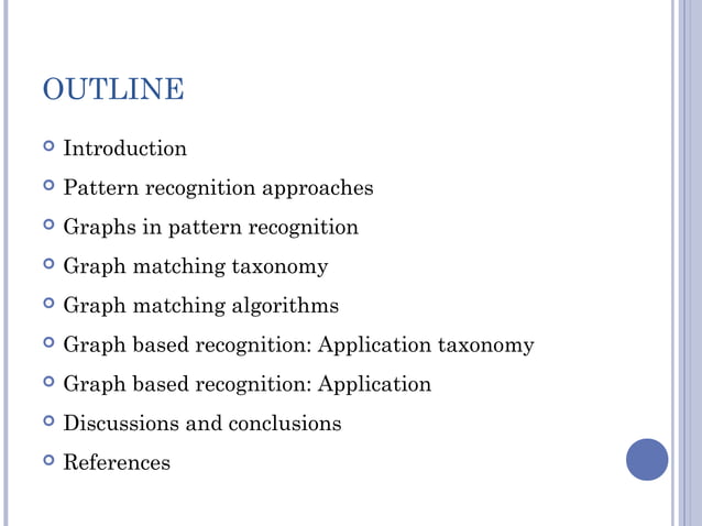 Recognition as Graph Matching | PPT