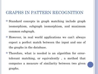 Recognition as Graph Matching | PPT | Computing | Technology & Computing
