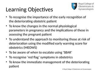 recognition-of-deteriorating-obstetric-patient-2019.pptx