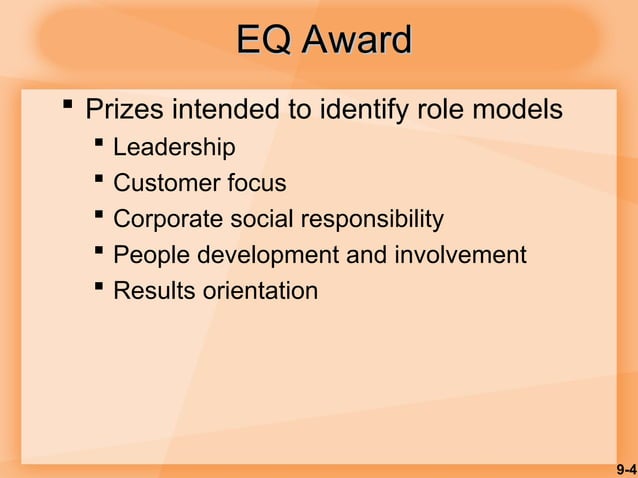 Recognition -Quality Awards.ppt for quality awards | PPT