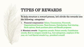 Recognition and reward | PPTX