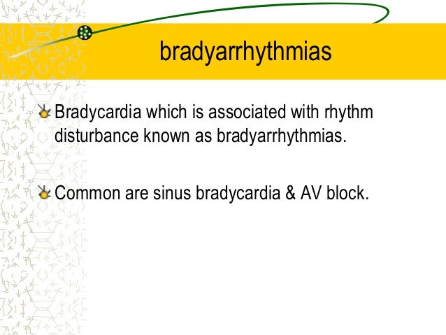 Recognition & management of bradycardia pediatrics AG