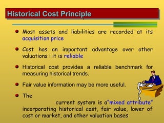 Intermediate/Financial Accounting: Recognition & measurement concepts | PPT
