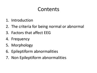 Normal Eeg Vs Abnormal Eeg