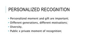 Recognition programs | PPT