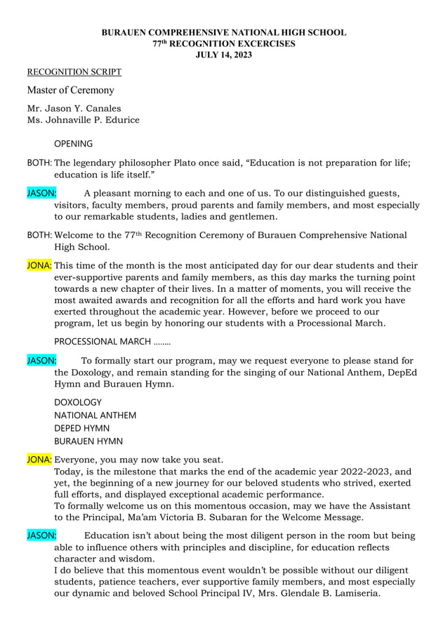 RECOGNITION SCRIPT.docx