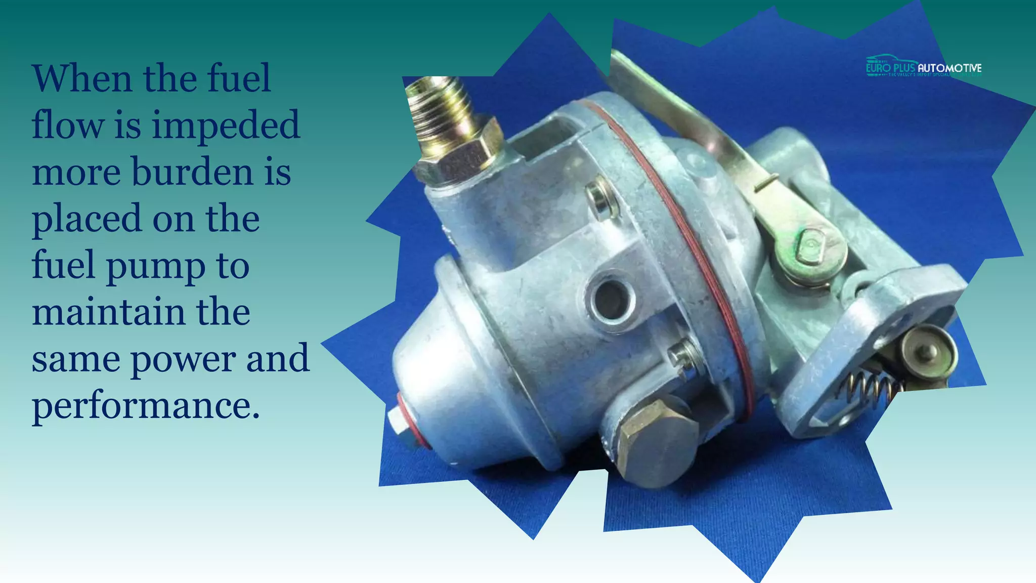 Recognizable Symptoms of a Clogged Fuel Tank Screen Filter in your ...