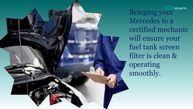 Recognizable Symptoms of a Clogged Fuel Tank Screen Filter in your ...