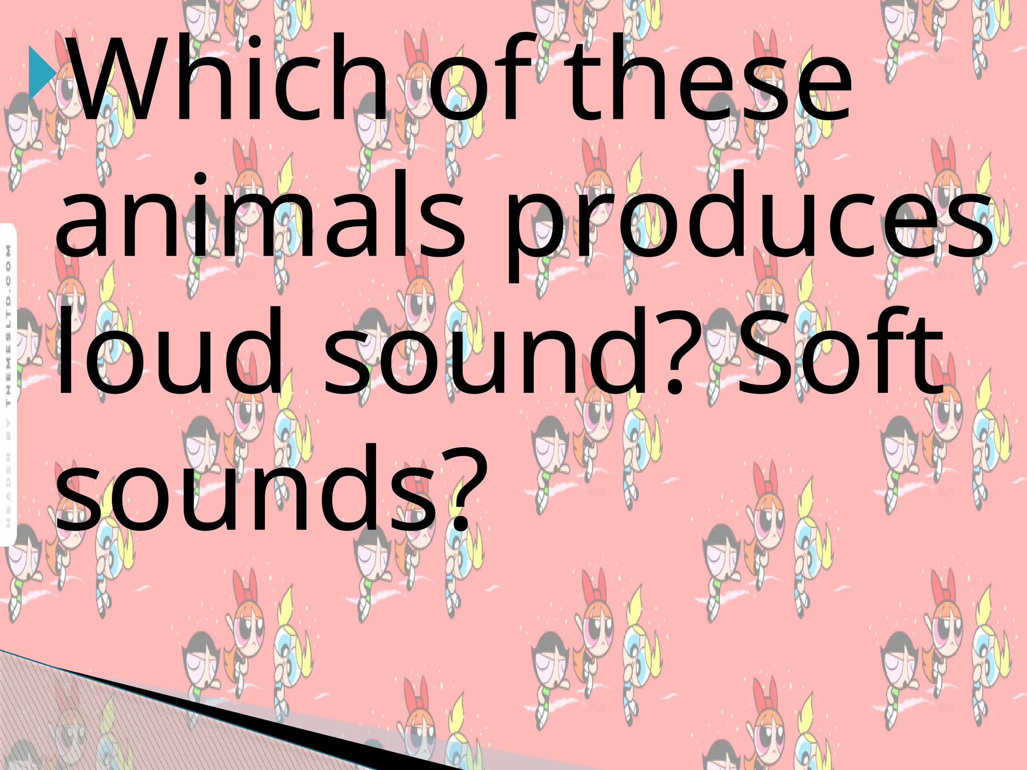 Recognize_identify and classify transportation sound as loud and soft ...