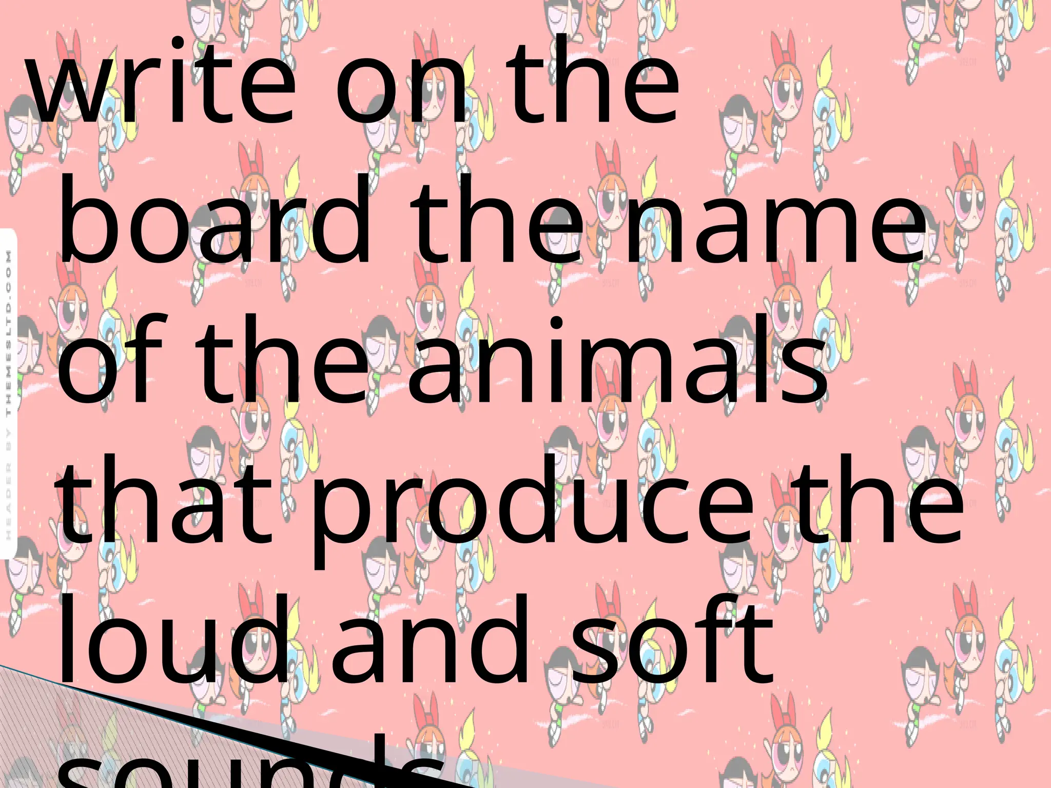 Recognize_identify and classify transportation sound as loud and soft ...