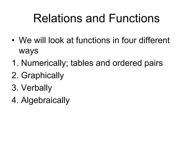 Recognize Relation-Function Part 1 edmodo | PPTX