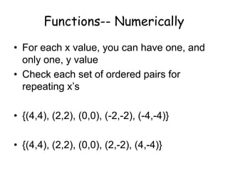 Recognize Relation-Function Part 1 edmodo | PPTX