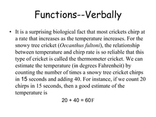 Recognize Relation-Function Part 1 edmodo | PPTX