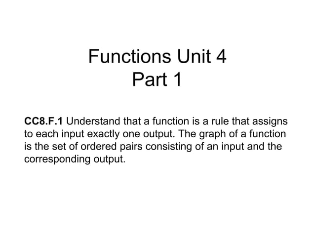 Recognize Relation-Function Part 1 edmodo | PPTX