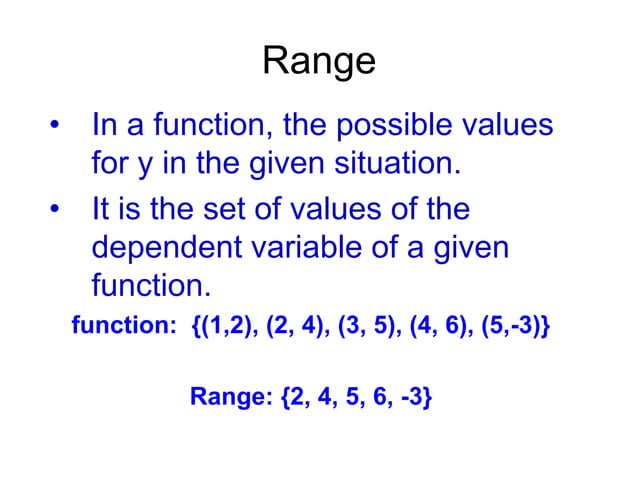 Recognize Relation-Function Part 1 edmodo | PPTX