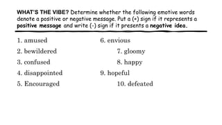 Recognizing-Positive-and-Negative-Messages [Autosaved].pptx