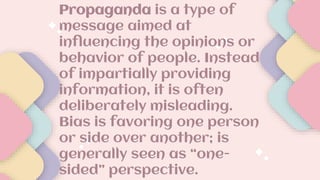 Recognizing Biases and Propaganda Techniques.pptx