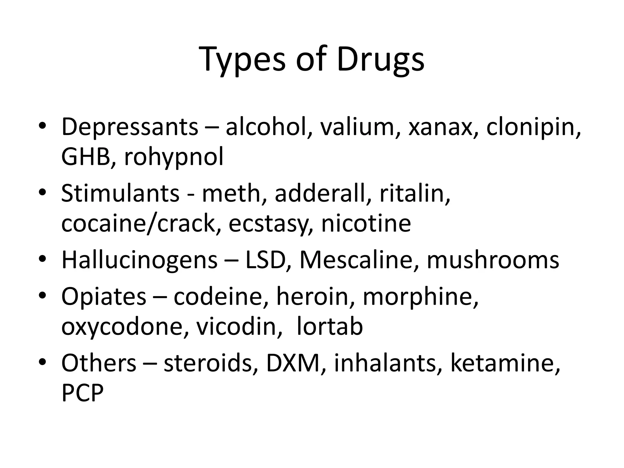 Recognizing Drugs And | PPTX