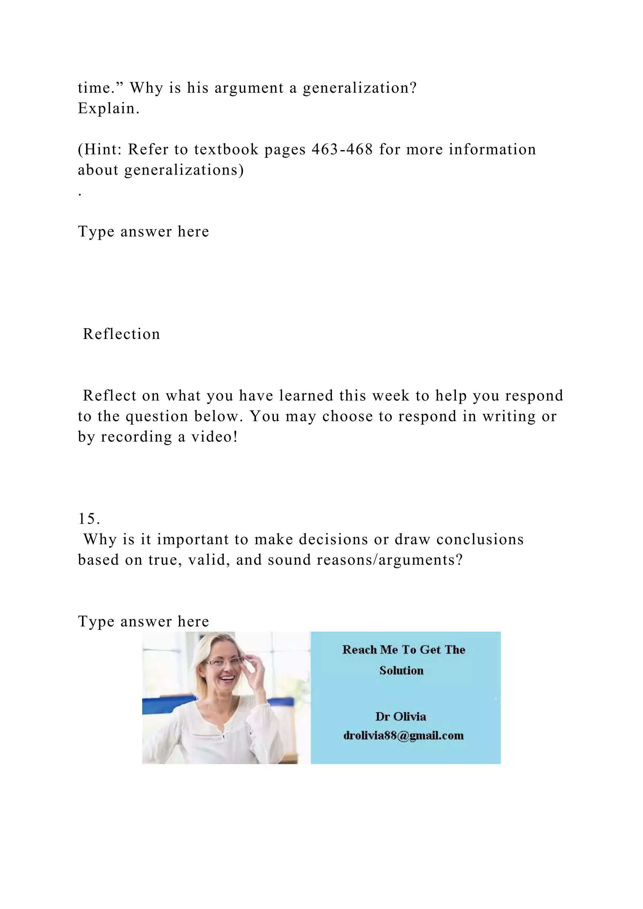 Recognizing Fallacies Constructing sound arguments requires .docx