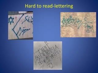 Recognizing gang affiliation | PPTX