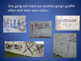 Recognizing gang affiliation | PPTX
