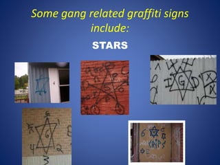 Recognizing gang affiliation | PPTX