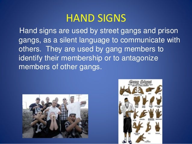 Recognizing gang affiliation