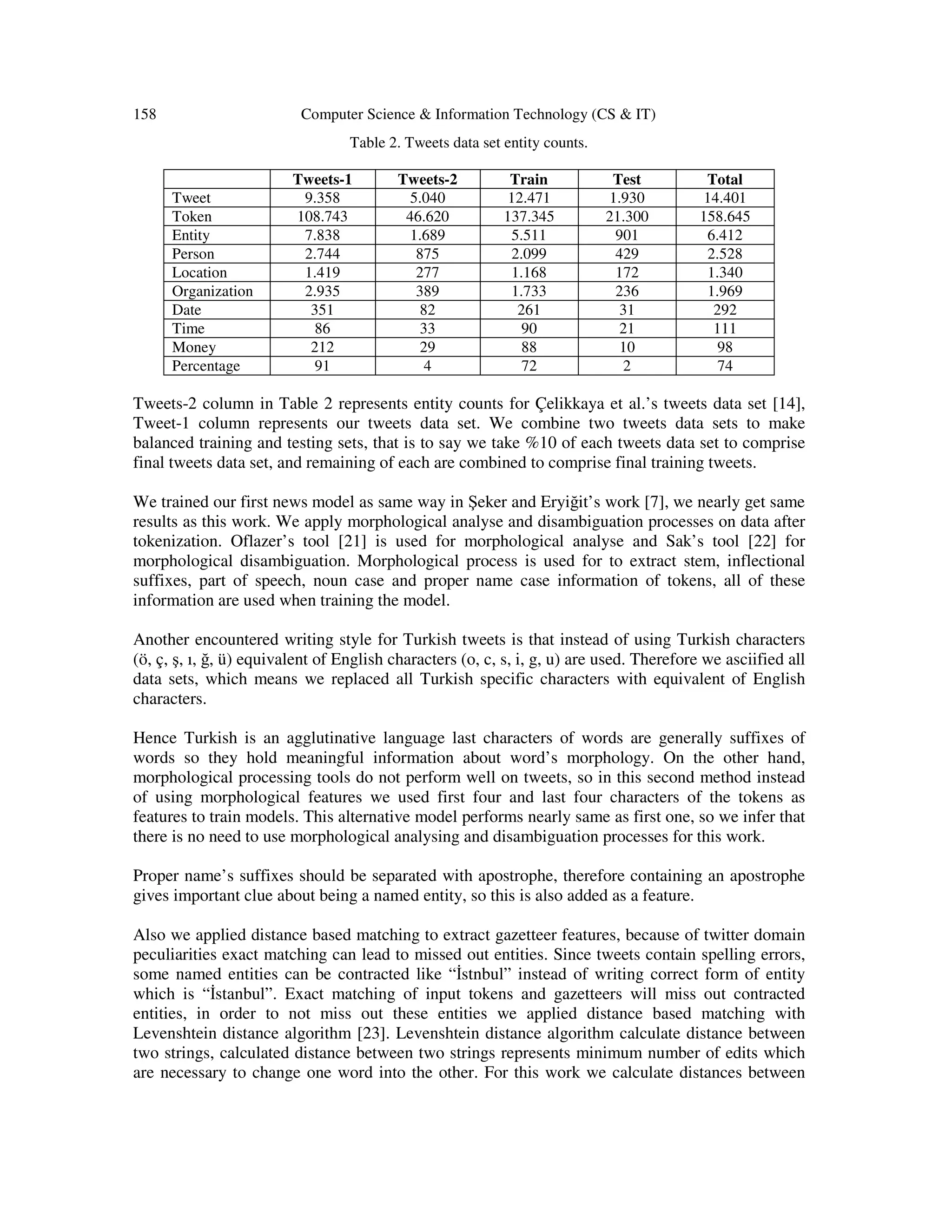 Recognizing named entities in | PDF