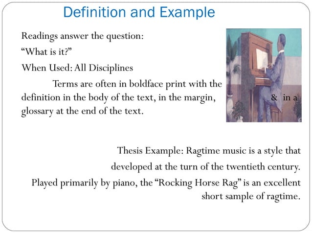 Recognizing patterns of organization | PPT | Education