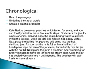 Recognizing patterns of organization[1] | PPT