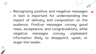 Recognizing Positive and Negative Messages.pptx