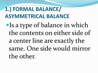 Recognizing the Principles of Design | PPT