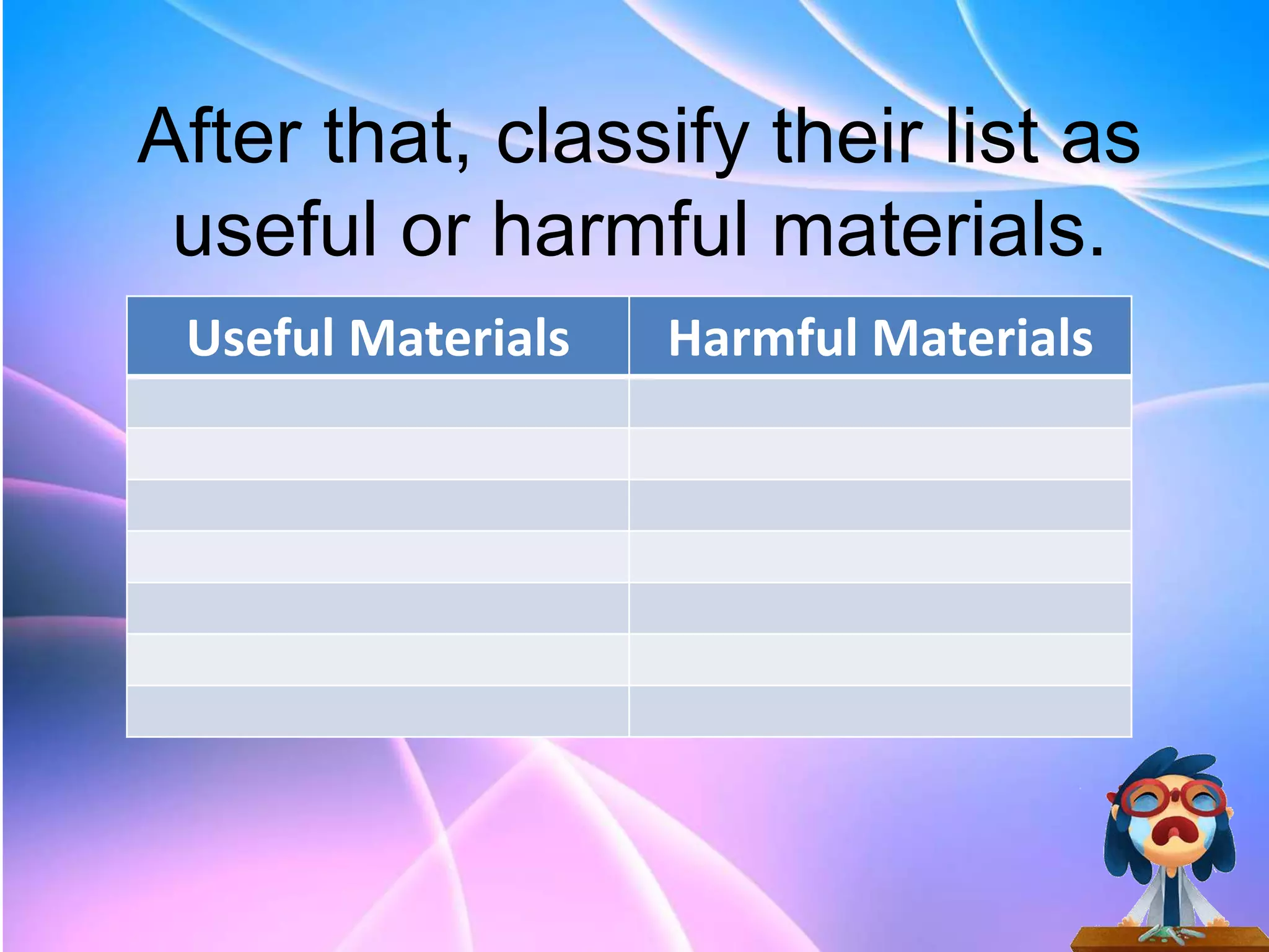 Recognizing Useful and Harmful Materials Day 1.pptx