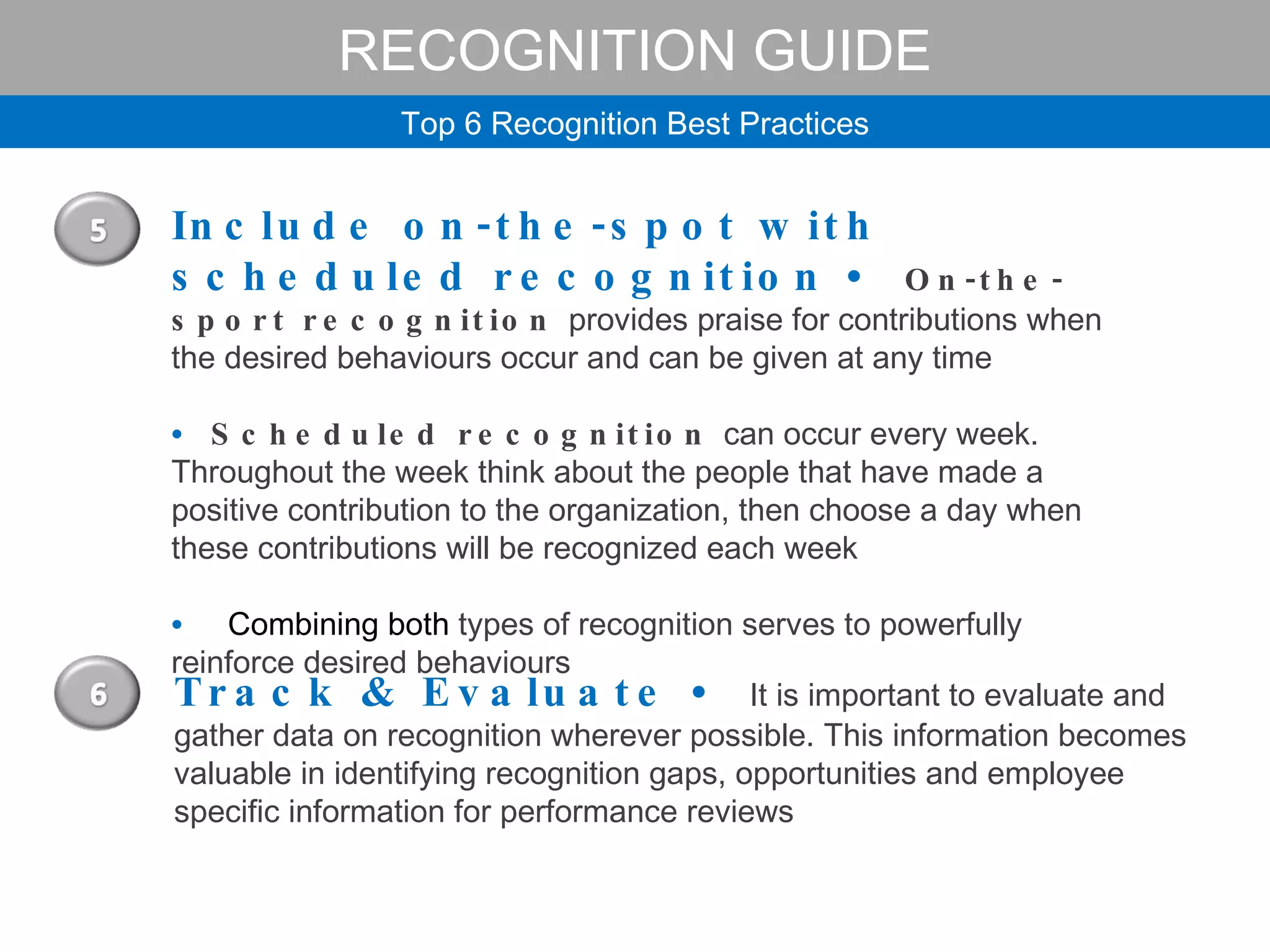 A Guide to Recognition | PPT