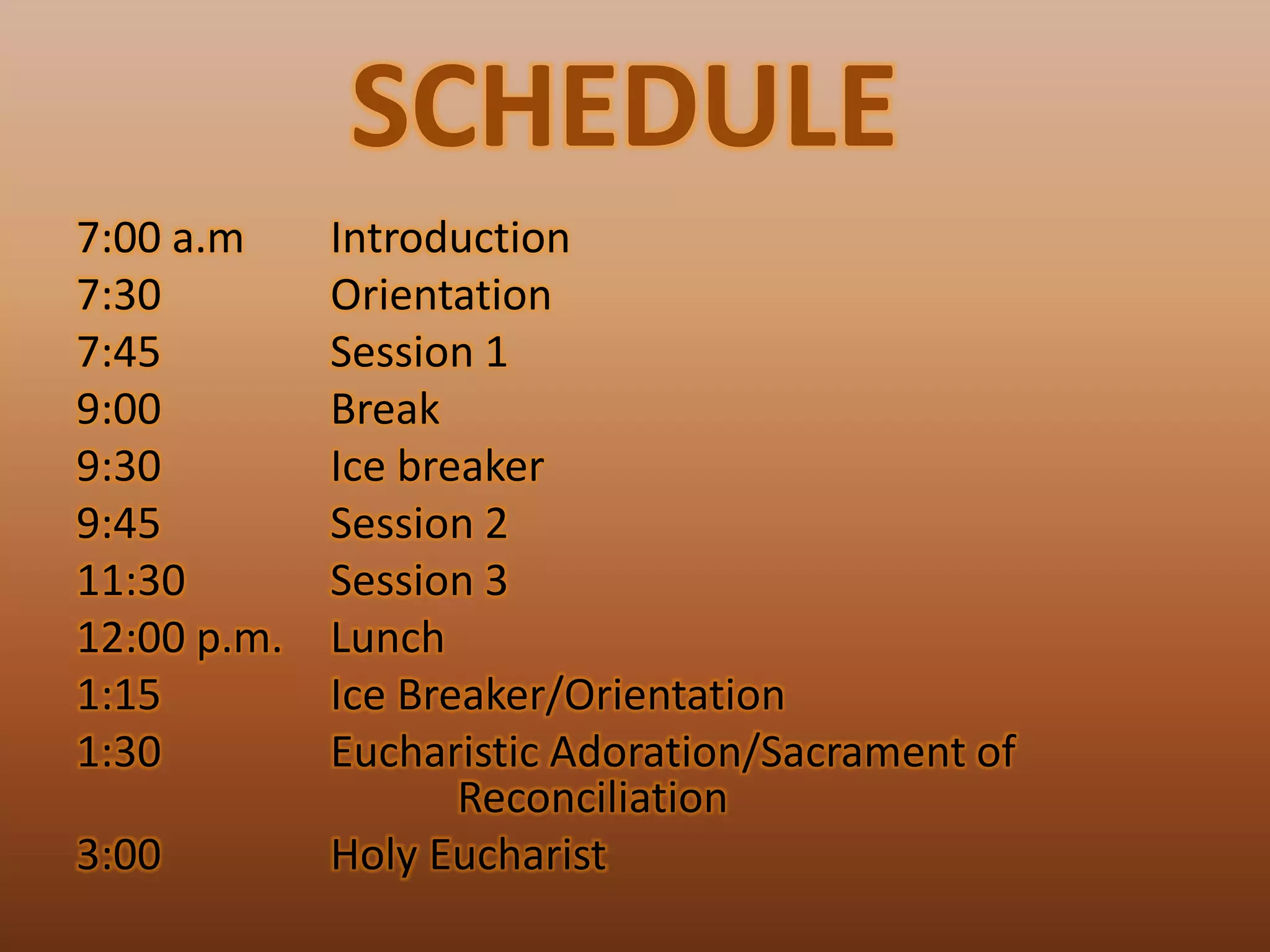 Recollection talk relationship family and friends | PPTX | Christianity ...