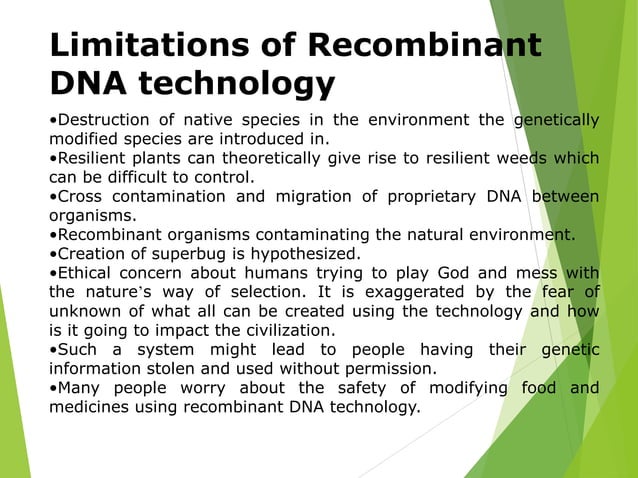 Recombinanant dna technology | PPT