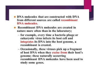 Recombinant-DNA-Technology. definition and methods | PDF