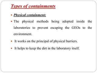 Recombinant dna guidelines(1990) | PPTX | Biotech and Biomedical ...