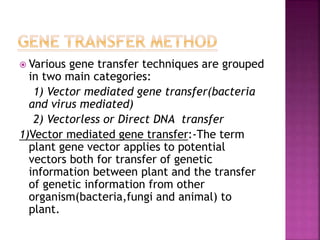 Recombinant dna techaniques and its application | PPTX | Biotech and ...