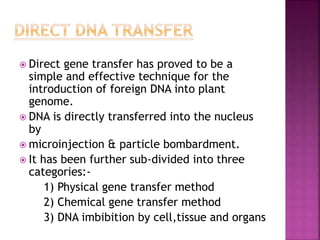 Recombinant dna techaniques and its application | PPTX | Biotech and ...