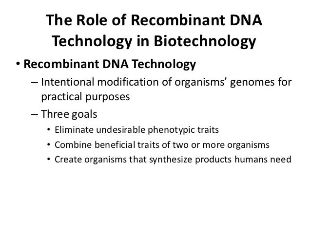 Recombinant Dna
