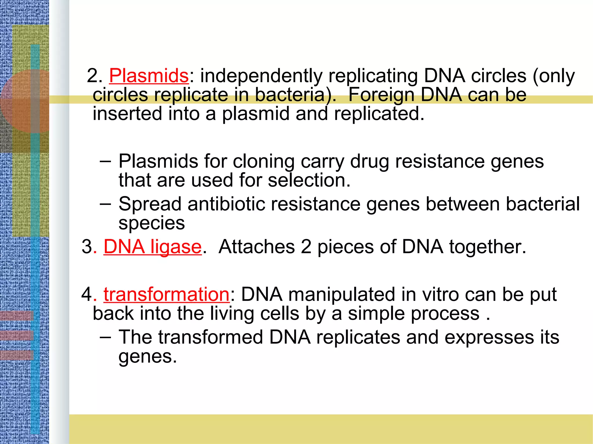 Recombinant dna technology | PPT