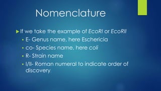 Recombinant DNA Technology (Introdcution) | PPTX