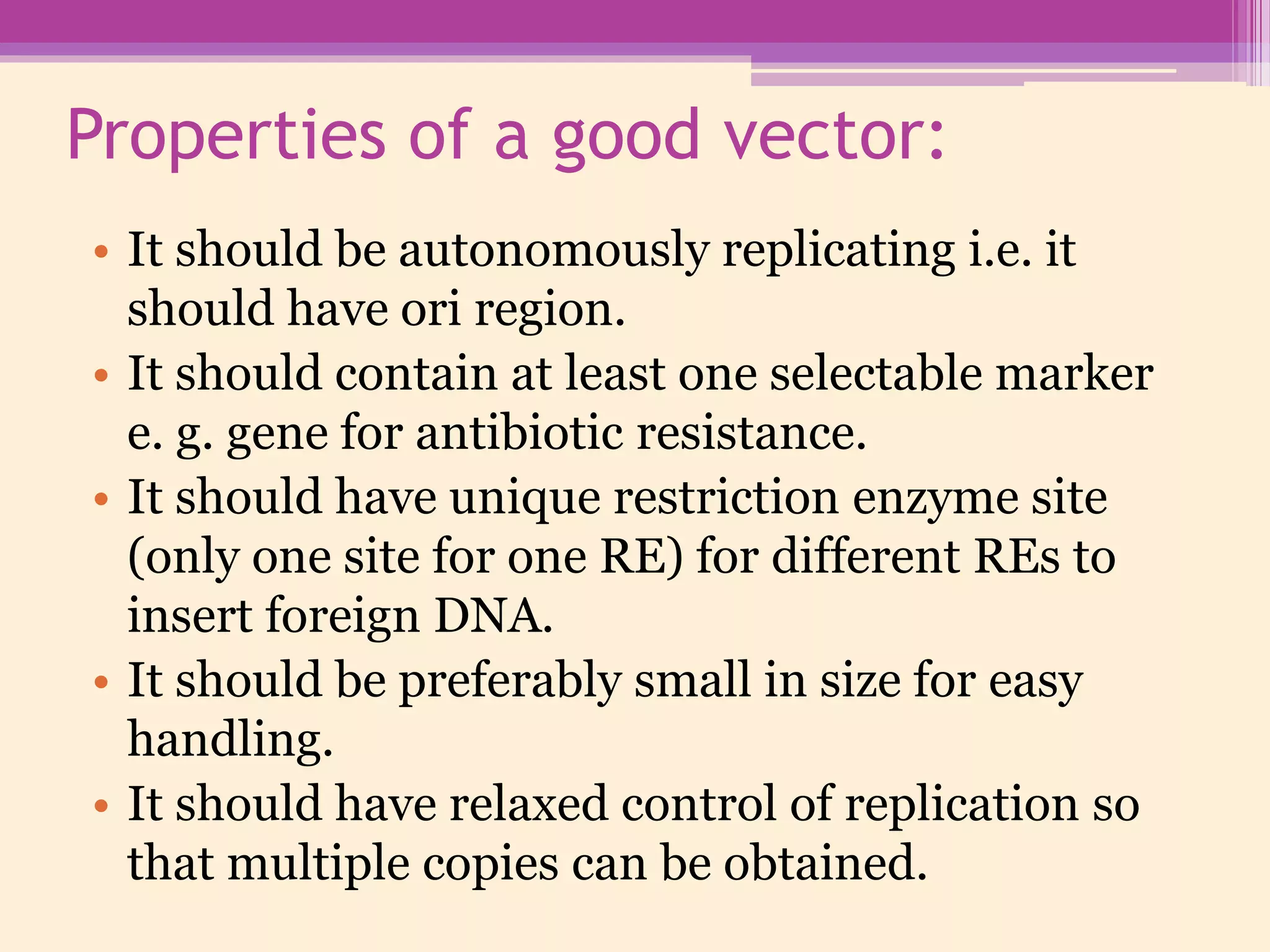 Recombinant DNA technology | PPTX