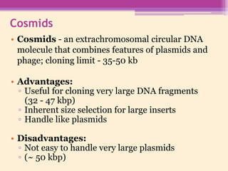 Recombinant DNA technology | PPTX