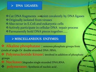 Recombinant dna technology | PPTX